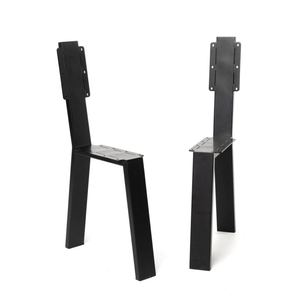 Reclaimed Wood Dining Bench with Back - Straight Legs | Dining Room ...