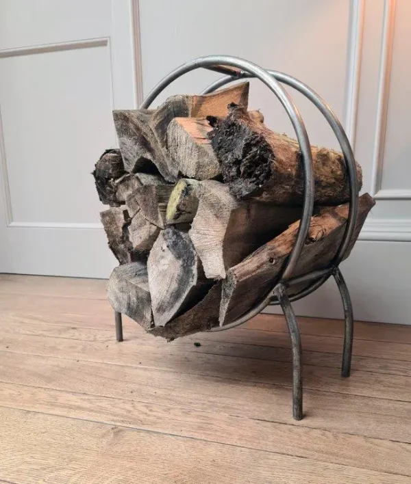Fireplace Log Holder | Log Stand | Circular Pluto | 600x500mm - Project ...