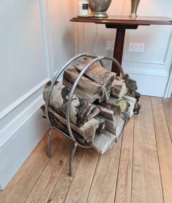 Fireplace Log Holder | Log Stand | Circular Pluto | 600x500mm - Project ...