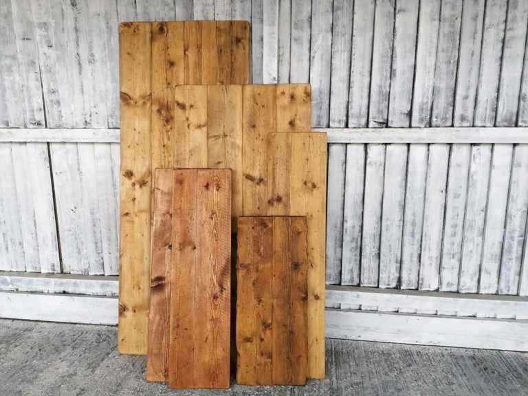 Reclaimed Wood Table Top | Solid Wood Desk Tops | Rustic Wood Worktop ...
