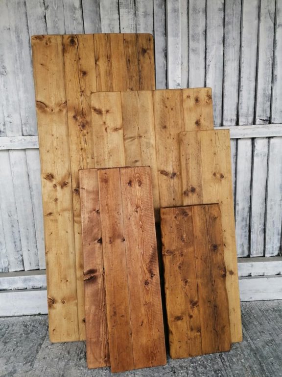 Reclaimed Wood Table Top - Project Reclaim